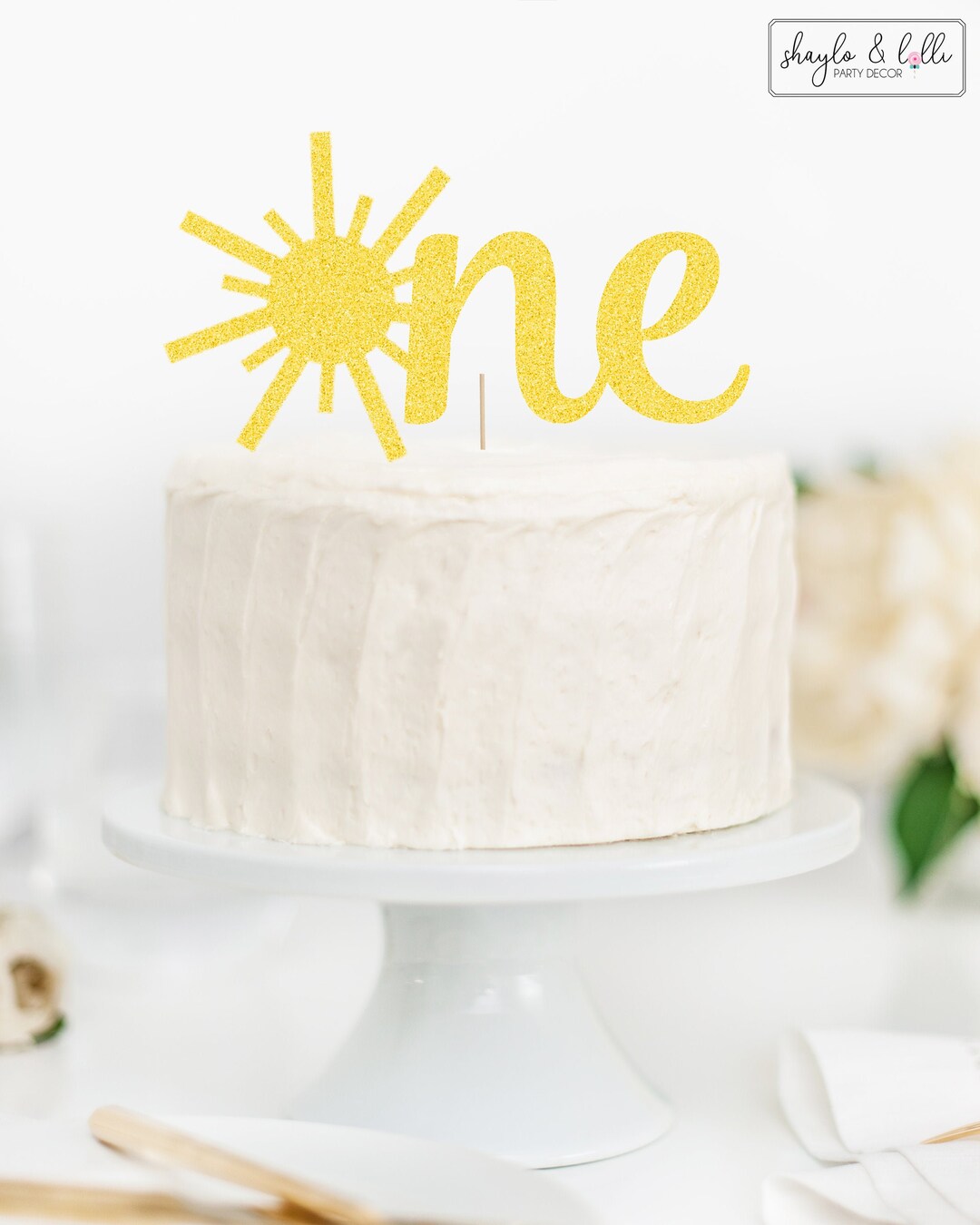 Sun One Cake Topper, First Birthday Party Decorations, Smash Cake ...