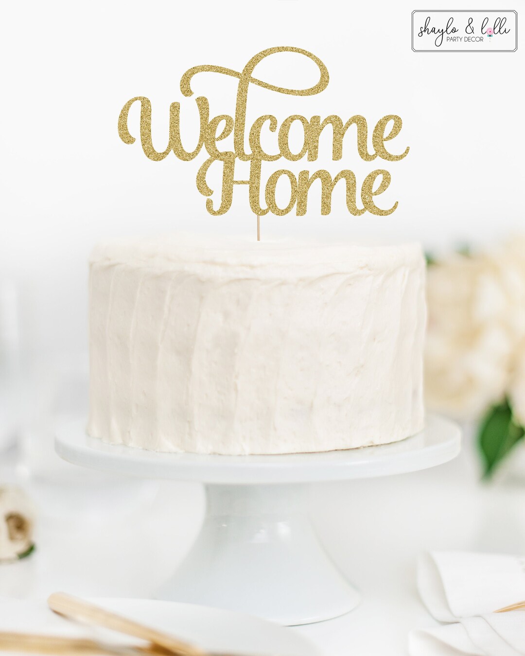 Welcome Home Cake Topper, House Warming Party - Etsy