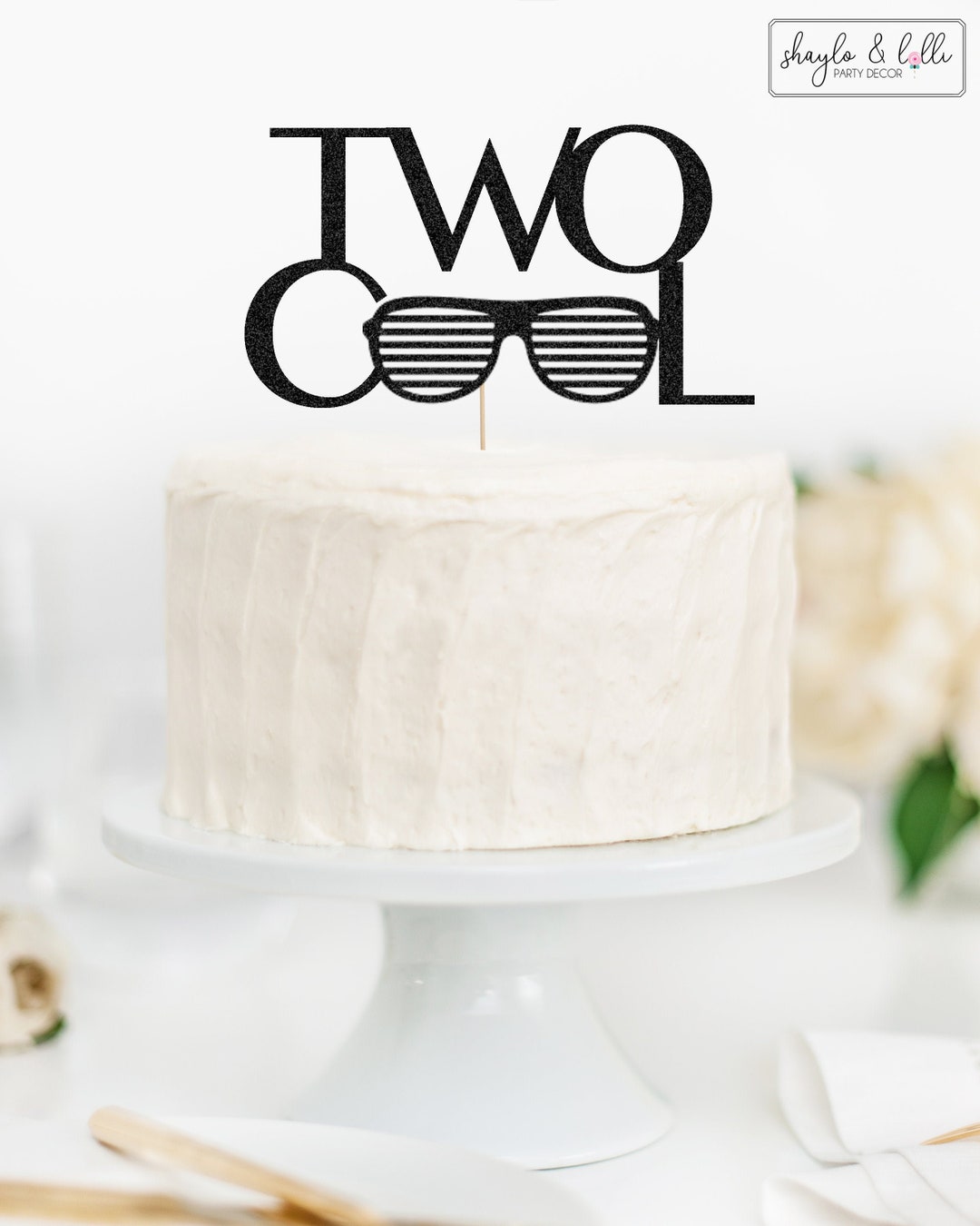 Two Cool Cake Topper, 2nd Birthday Party Decorations - Etsy Canada