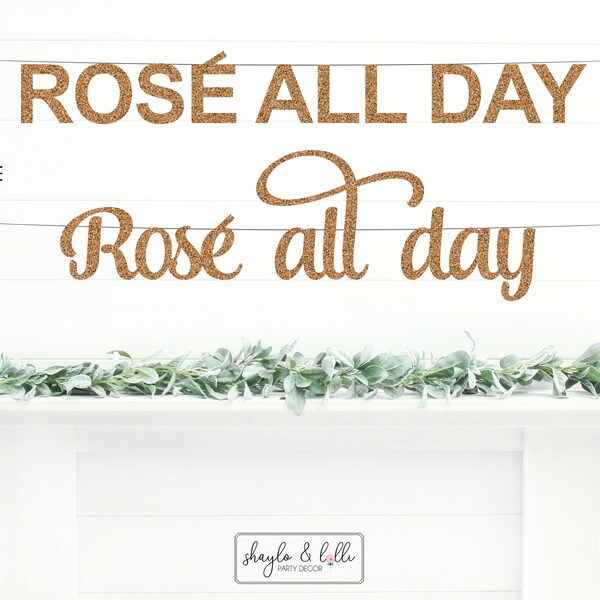Rose All Day - Etsy