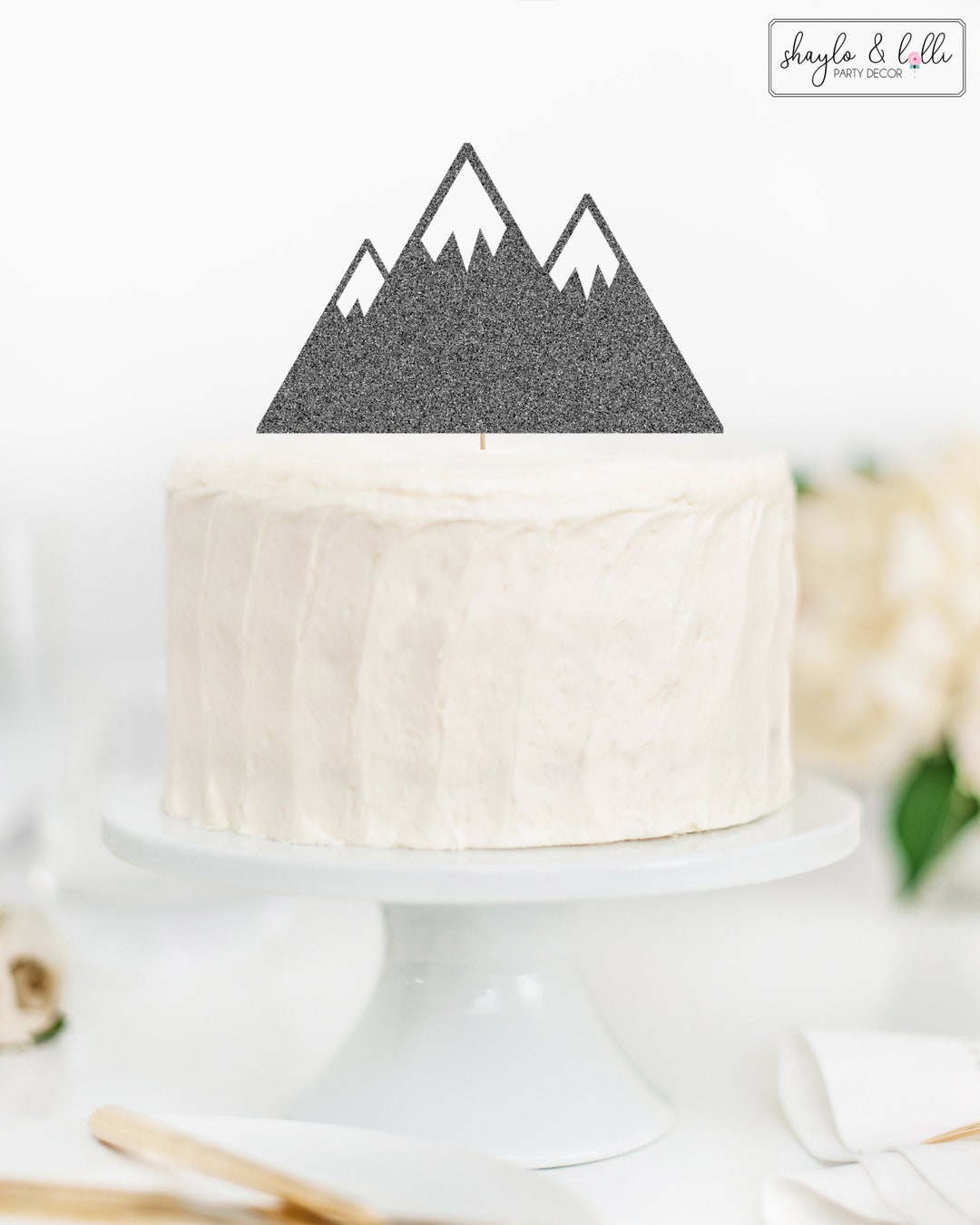 Mountain Cake Topper, Birthday Party Decorations, Smash Cake Topper - Etsy