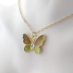 Diamond Butterfly Necklace, Purple Butterfly Necklace, Set Available - Etsy