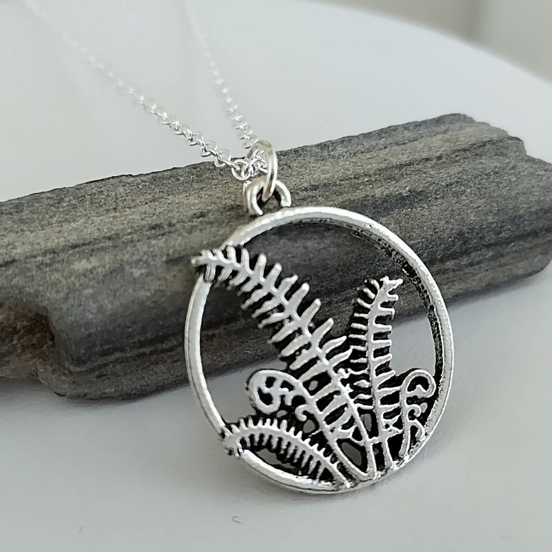 Fern Necklace - Etsy