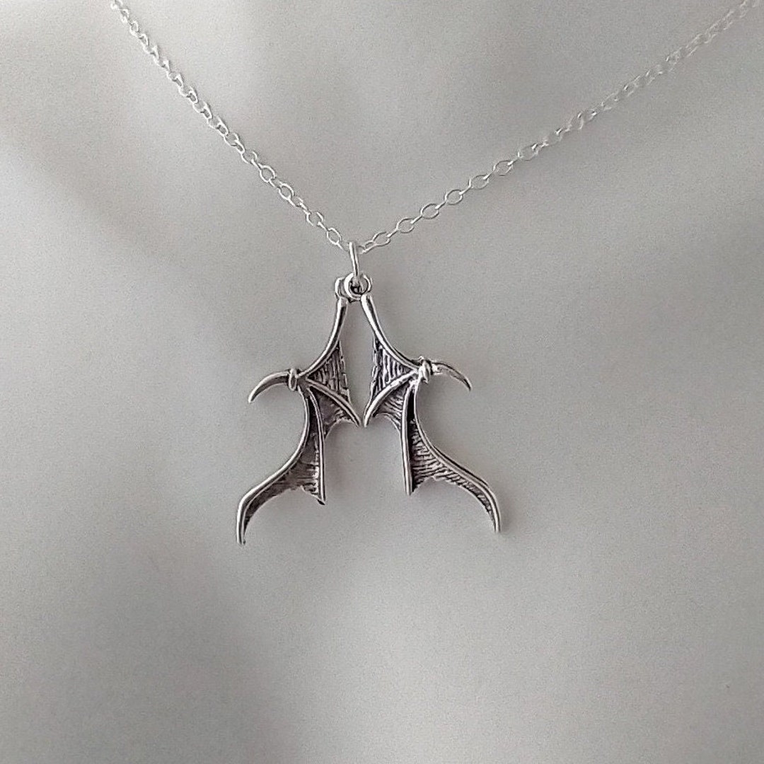 Dragon Wings Necklace, Sci-fi Necklace - Etsy