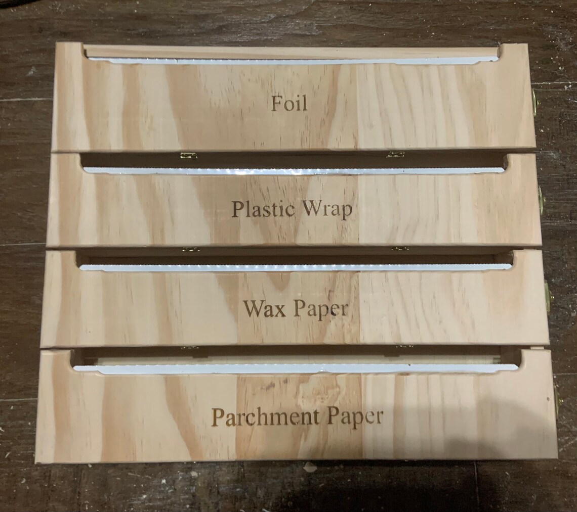 Kitchen Wrap / Roll Storage - Etsy