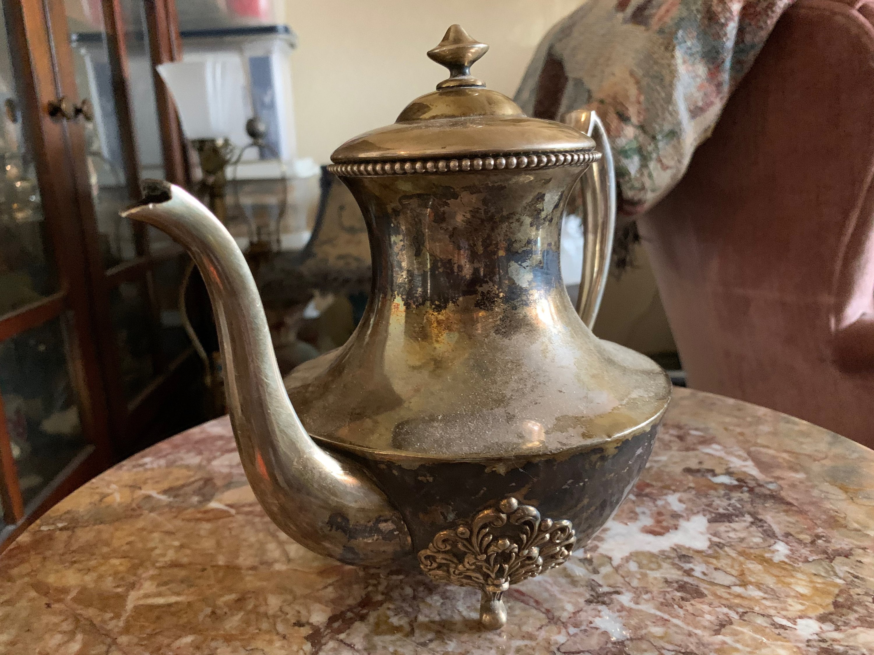 Antique 1800s Colonial Silver Company Quadruple Plate #1102 (portland ...