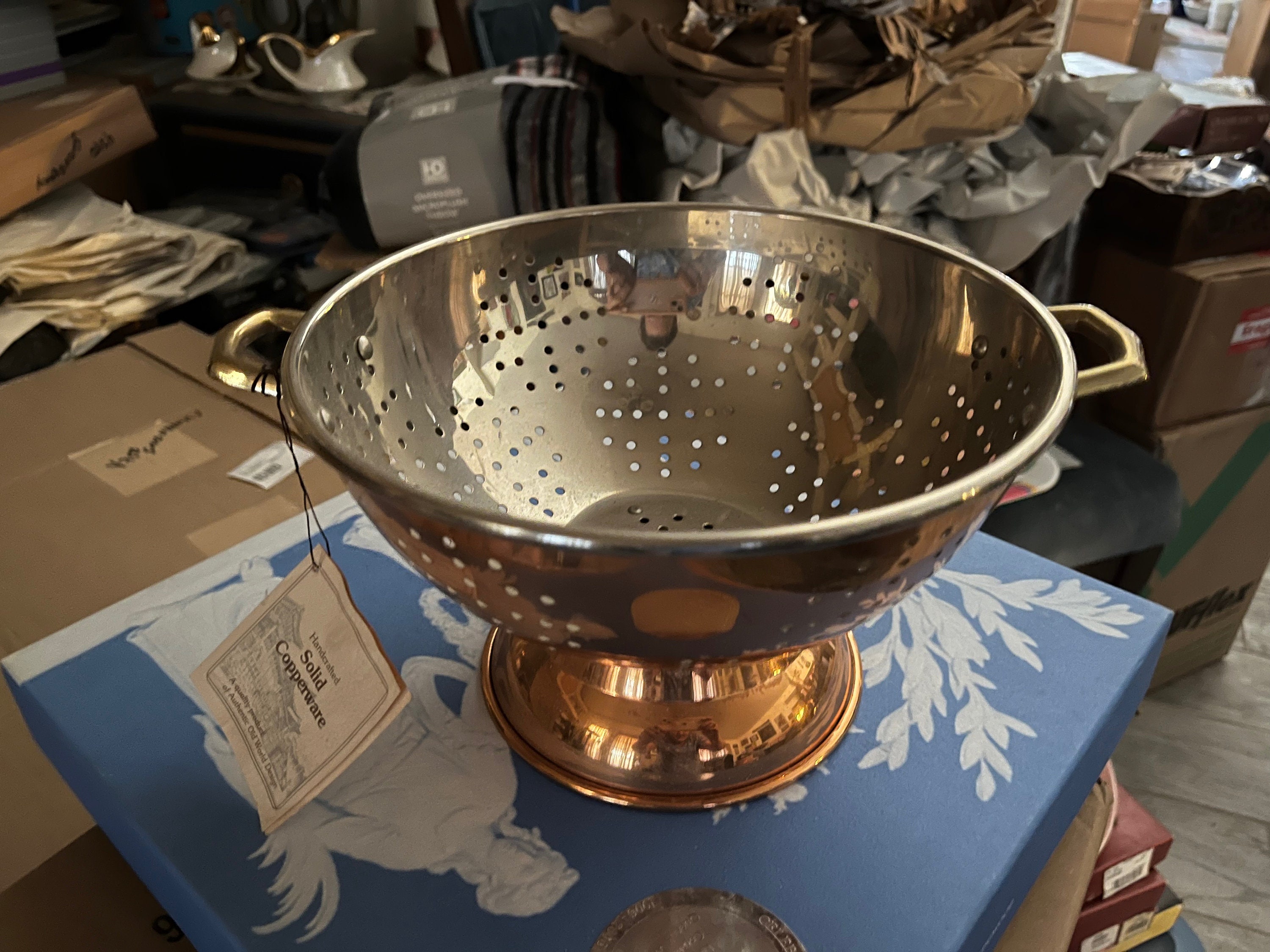 1980s Vintage New Heartland Solid Copperware 11” Old Dutch Colander - Etsy