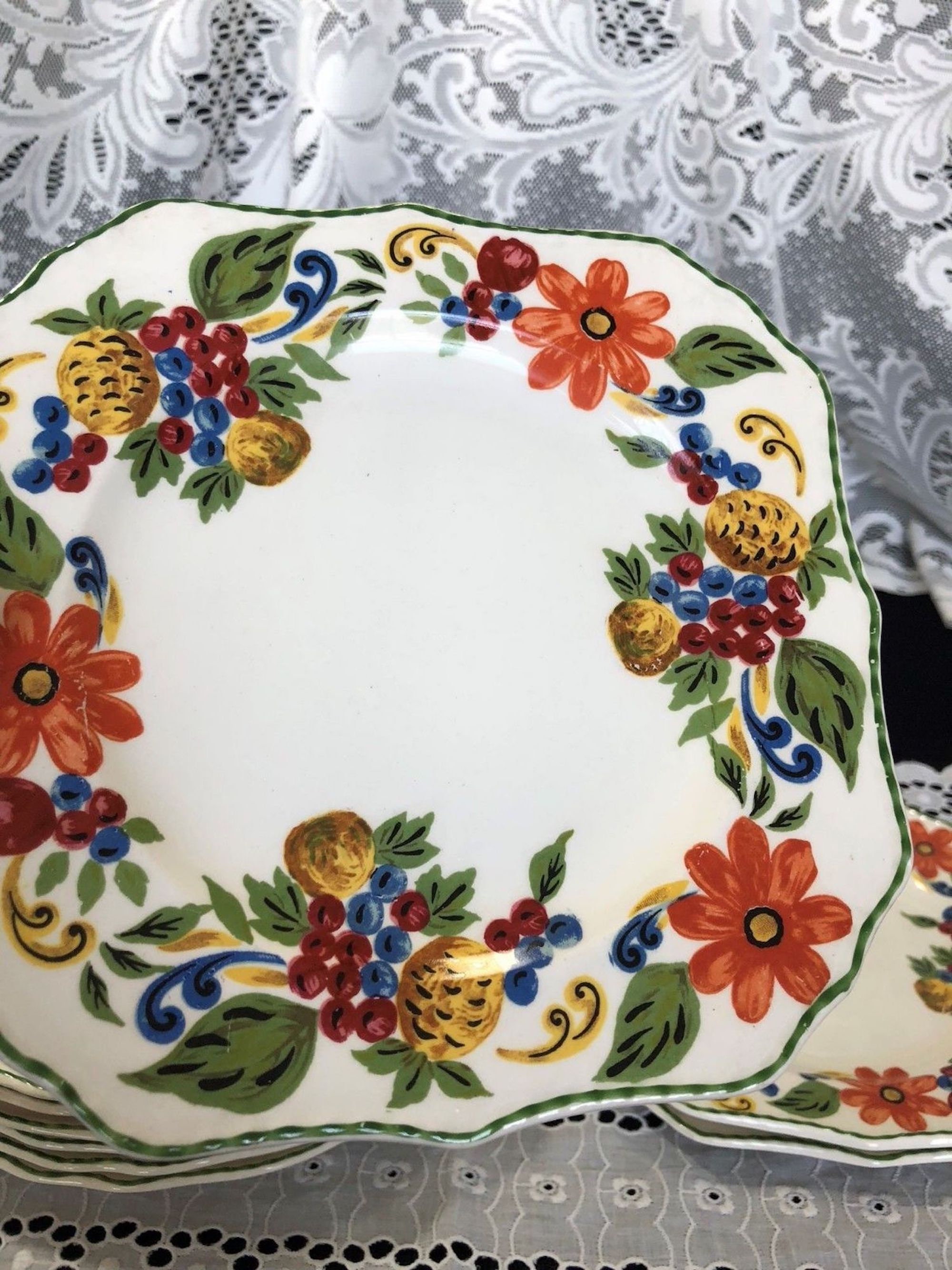 1950s Steubenville Pottery Harvest Pattern Dinnerware Salad | Etsy