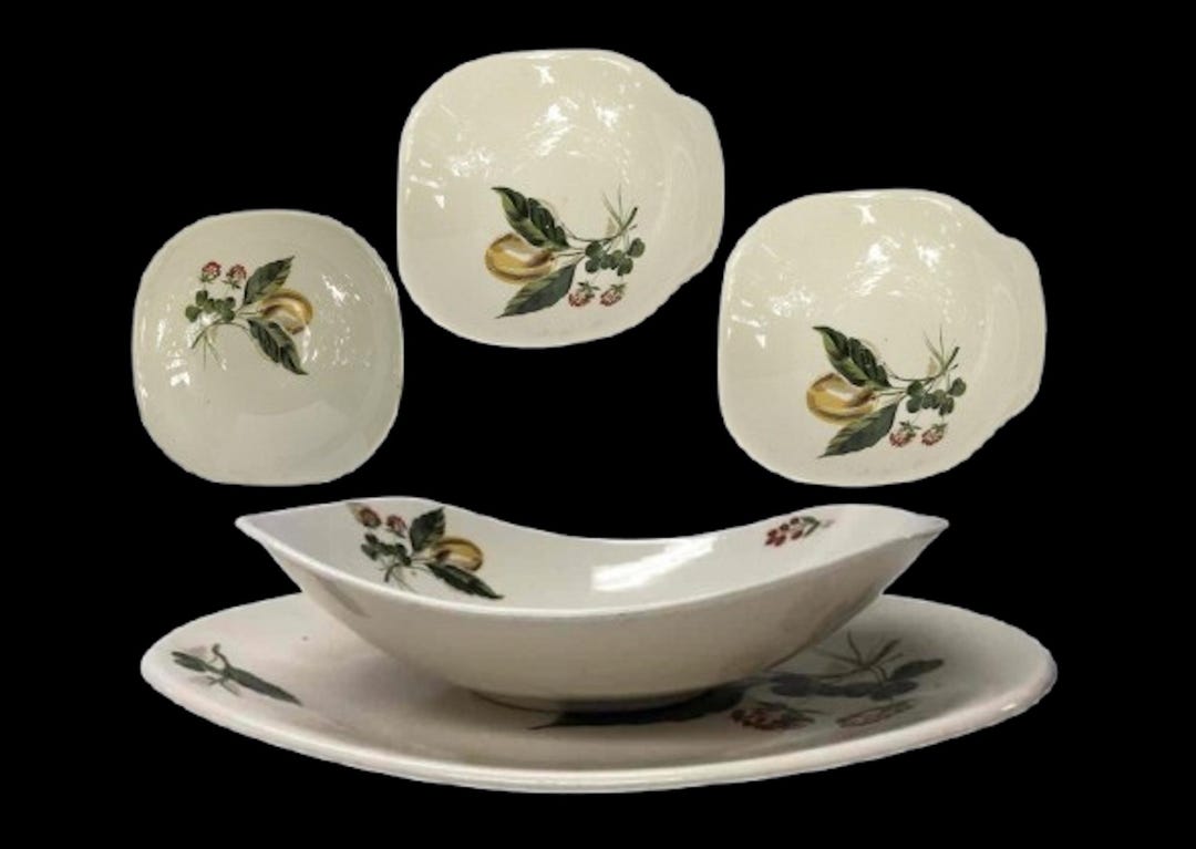1952 Salem China Peach and Clover Dish Pieces (you Choose) - Etsy