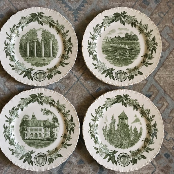 Green Transferware - Etsy