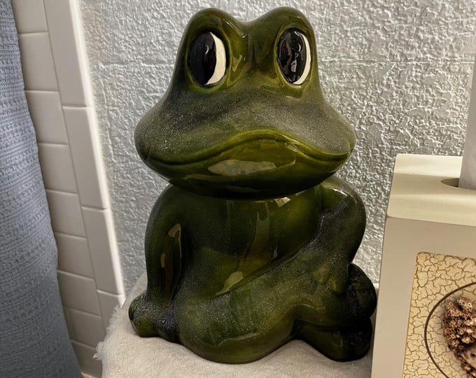 1976 Sears Roebuck Frog Family Neil the Frog Cookie Jar #906 USA - Etsy