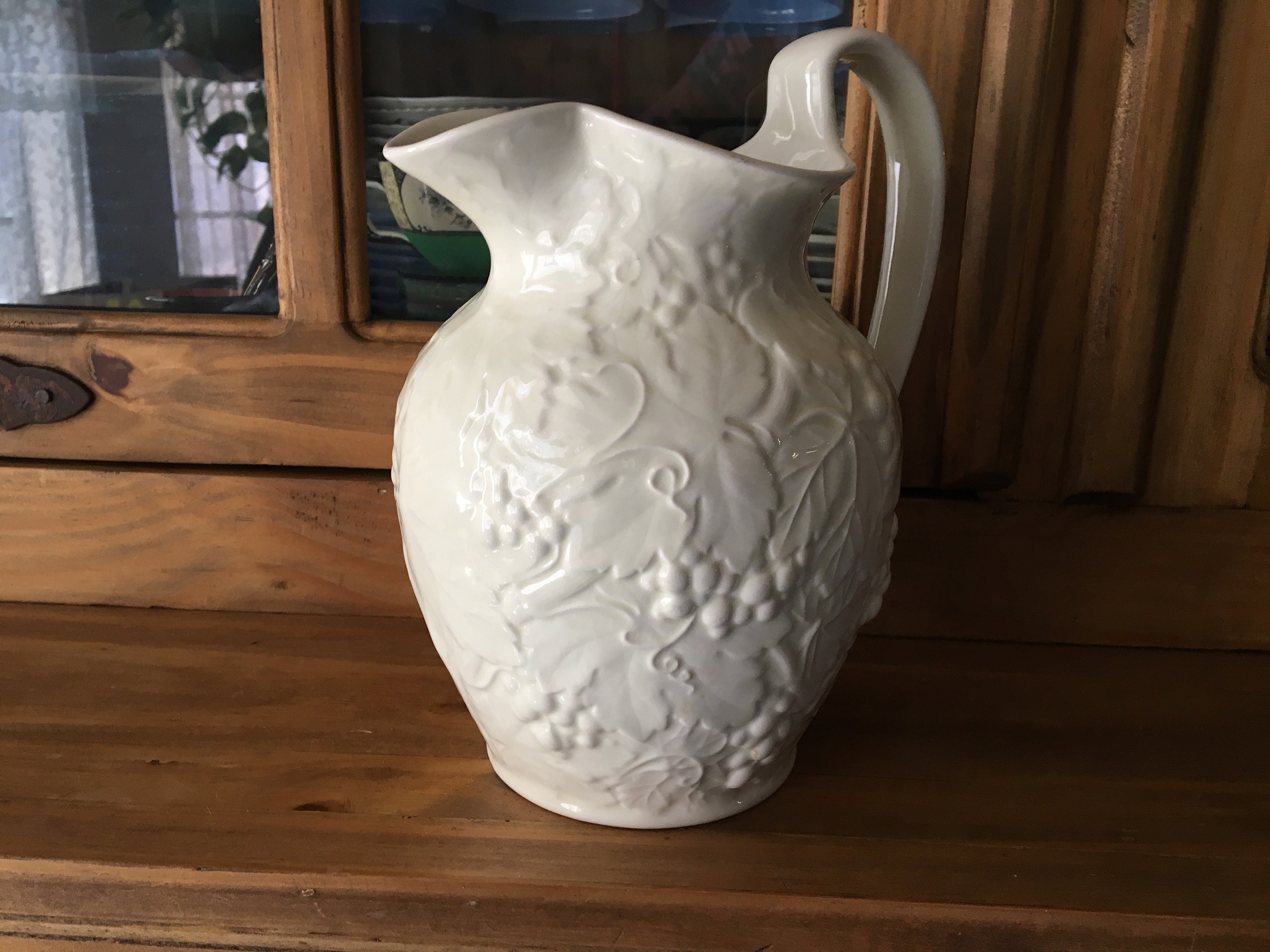 Drink & Barware Home & Living Wedgwood English Bone China Pitcher White ...