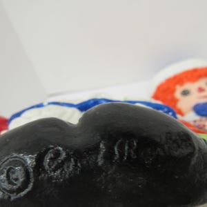 1970s Carol Rardon Raggedy Ann (13") & Andy (14") Chalkware Wall ...