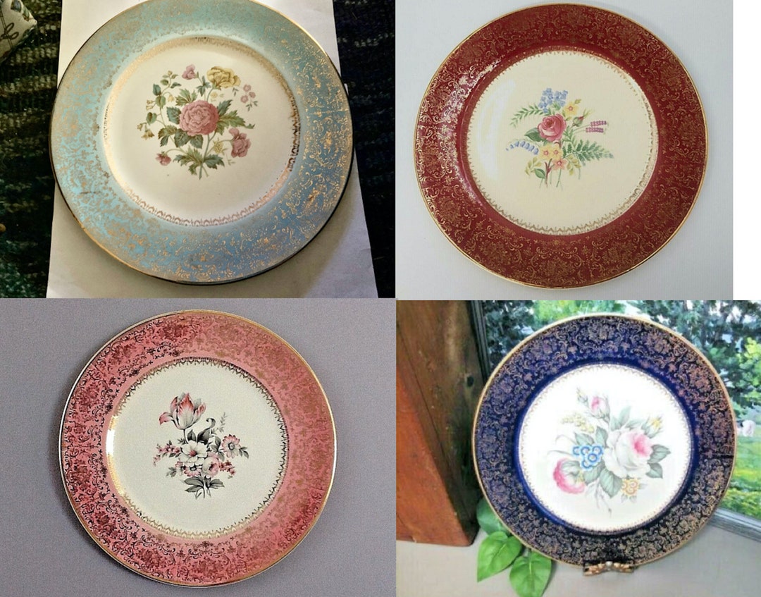 MIXED & MATCHED 1940s Salem Imperial China Pattern SLM18 10.5 Dinner ...