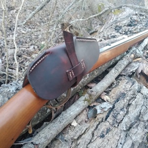 Leather Cow's Knee Lock & Pan Cover Flintlock - Etsy