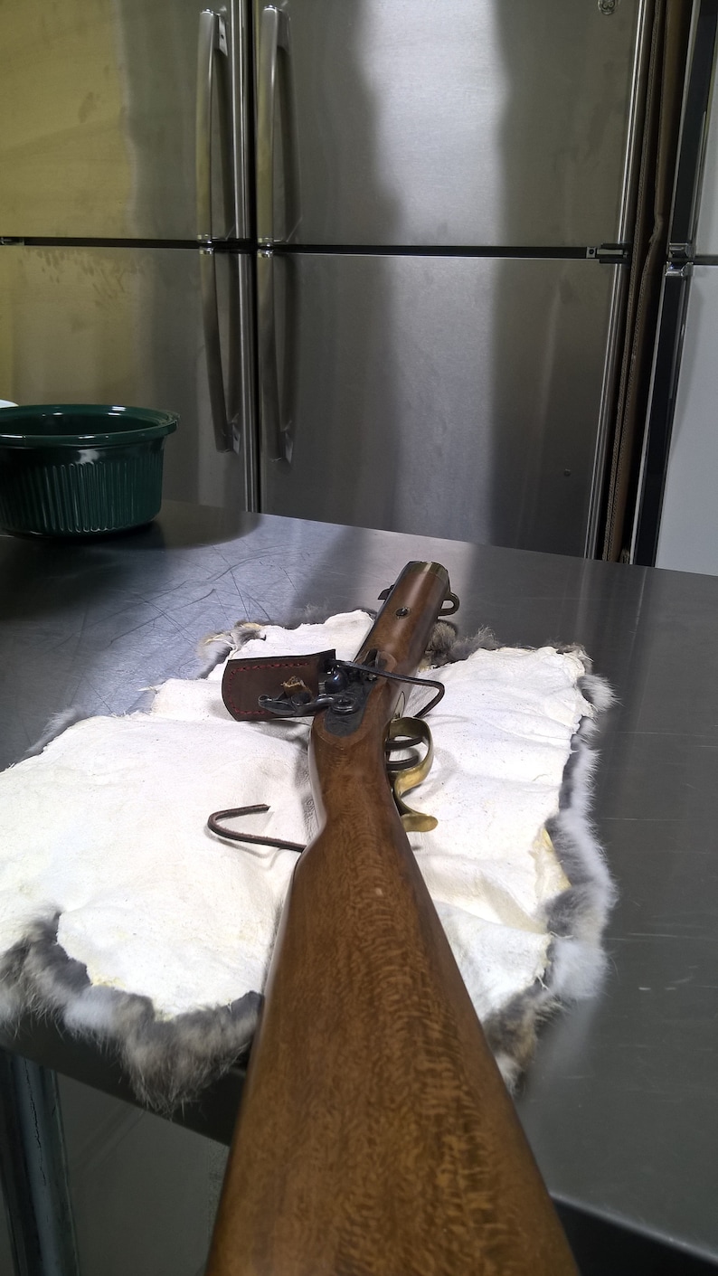 Flintlock Frizzen Cover Leather Handmade Safety - Etsy