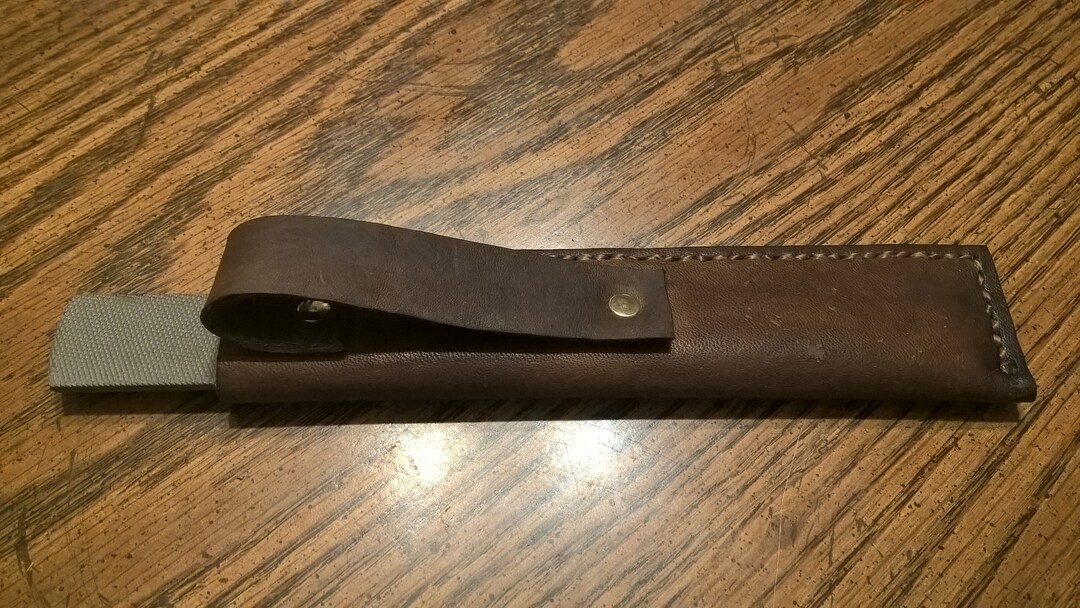 Four Way Bushcraft Rasp/file With Hand Crafted Leather Sheath - Etsy