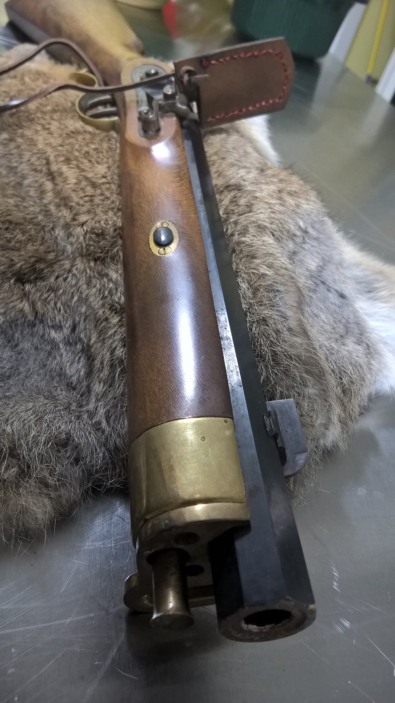 Flintlock Frizzen Cover Leather Handmade Safety | Etsy