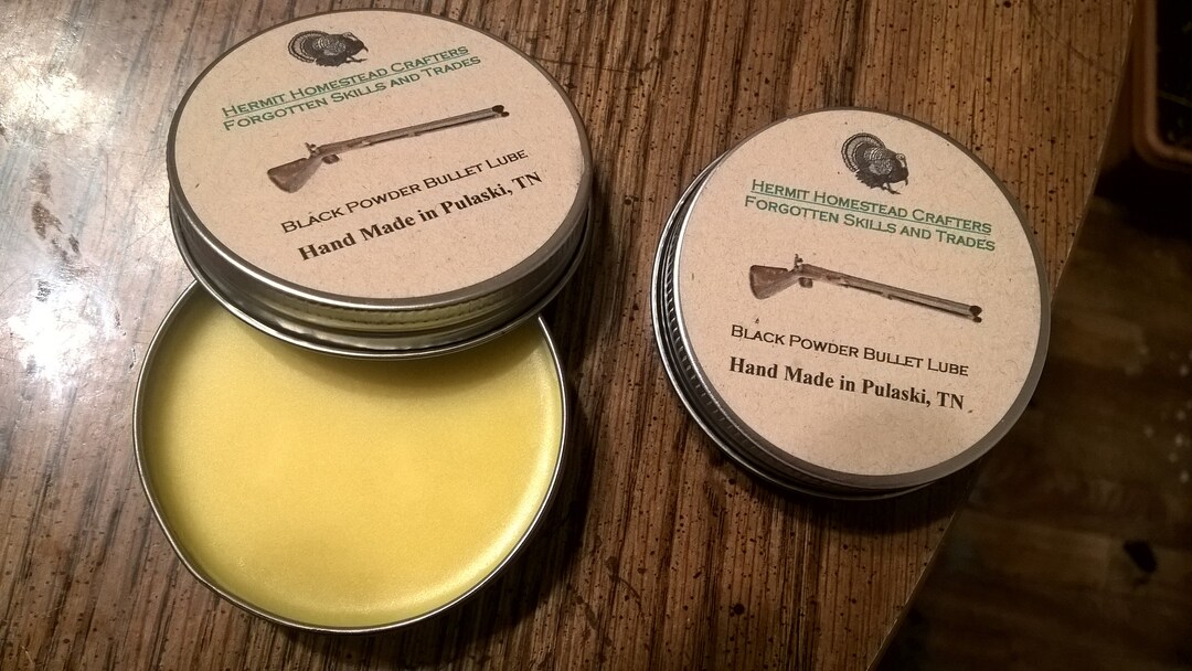 Black Powder Patched Round Ball Lube Handmade Medium - Etsy