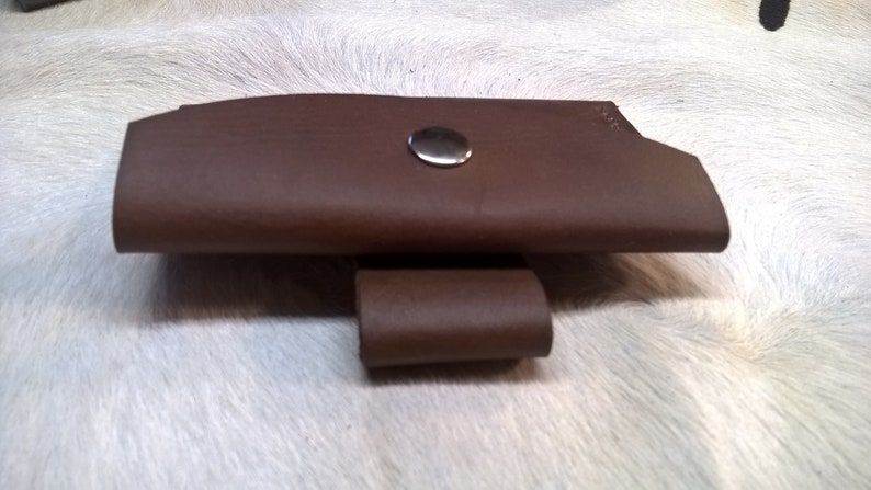 Leather Belt Pouch for Rimfire Ammo, Fire Kits, and Bushcraft/survival ...