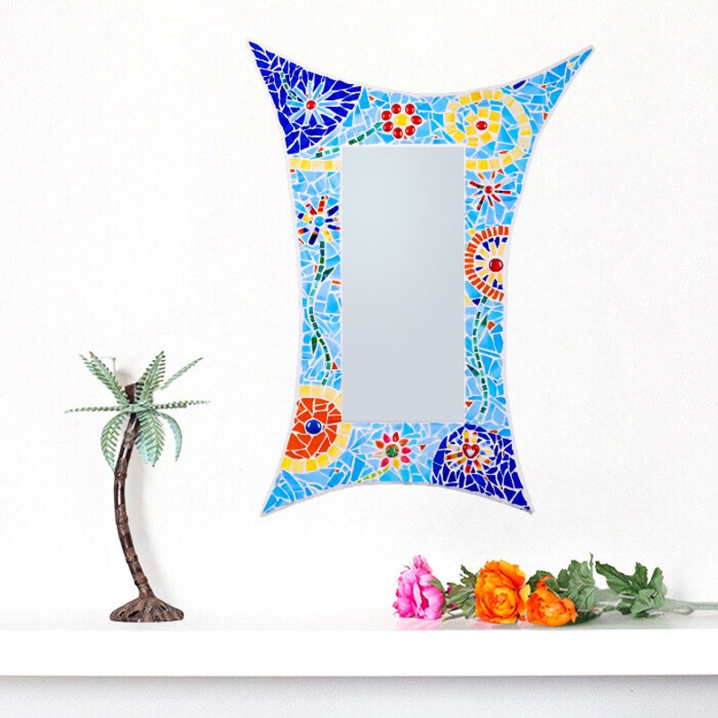 Summer Days Mosaic Mirror - Etsy