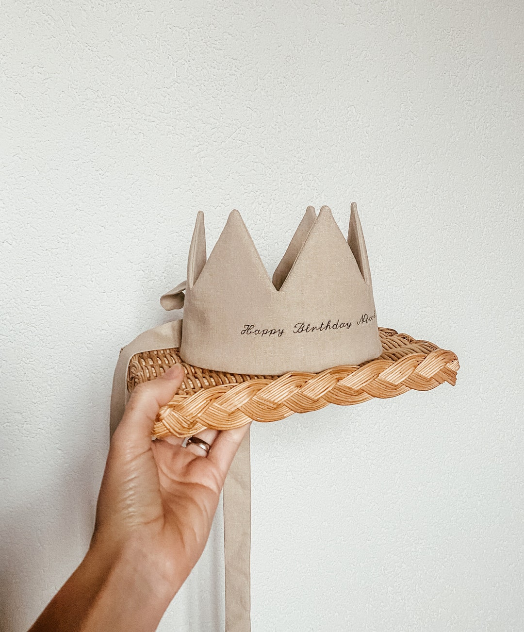 Birthday Crown Pattern PDF, PDF Birthday Party Crown, Beginner Sewer ...