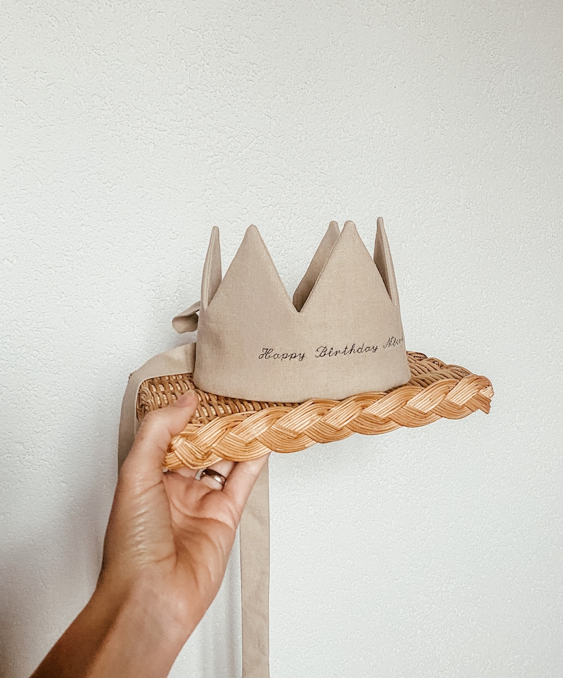 Birthday Crown Pattern PDF, PDF Birthday Party Crown, Beginner Sewer, Party Hat - Etsy
