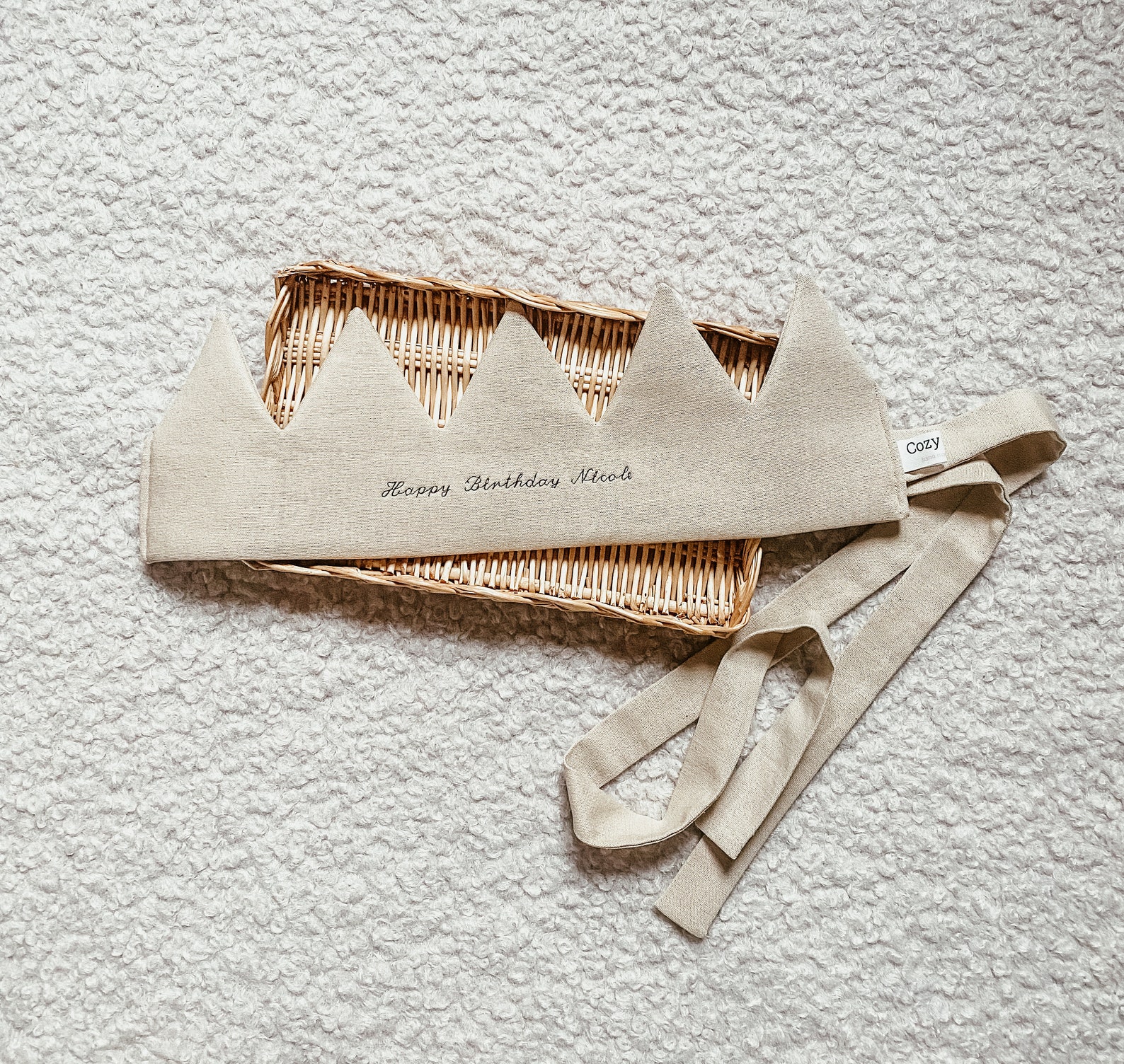 Birthday Crown Pattern PDF, PDF Birthday Party Crown, Beginner Sewer, Party Hat - Etsy