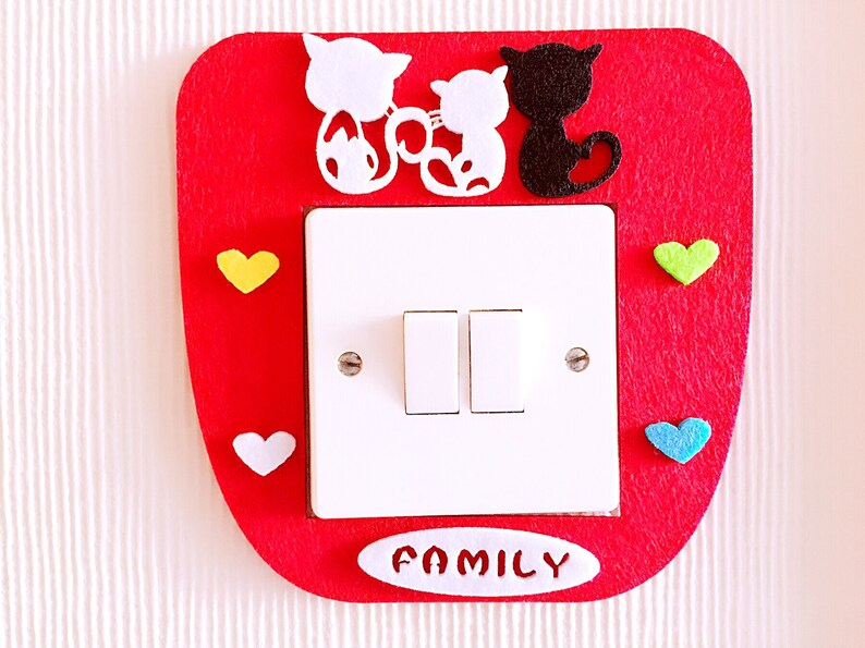 Super Cute 3D Owl Light Switch Wall Stickers High Quality | Etsy