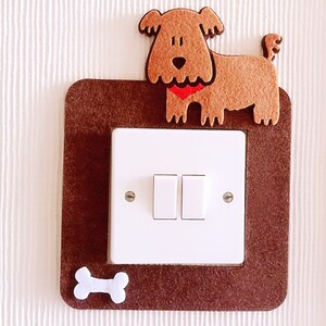 Super Cute 3D Minion Light Switch Wall Stickers, High Quality Felt ...