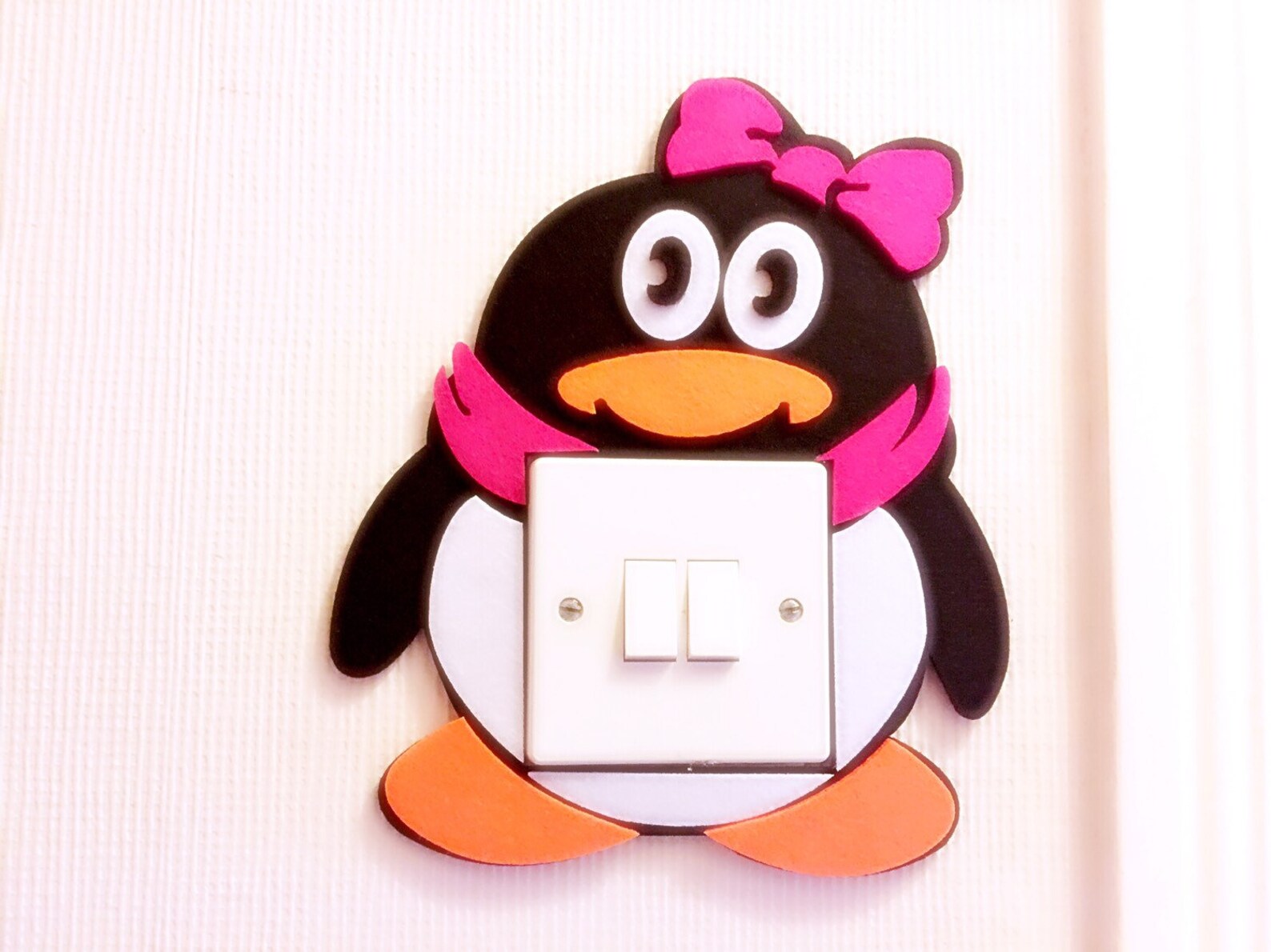 Super Cute 3D Owl Light Switch Wall Stickers High Quality - Etsy