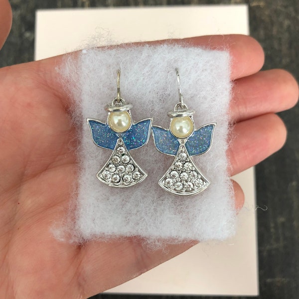 Angel Earrings - Etsy