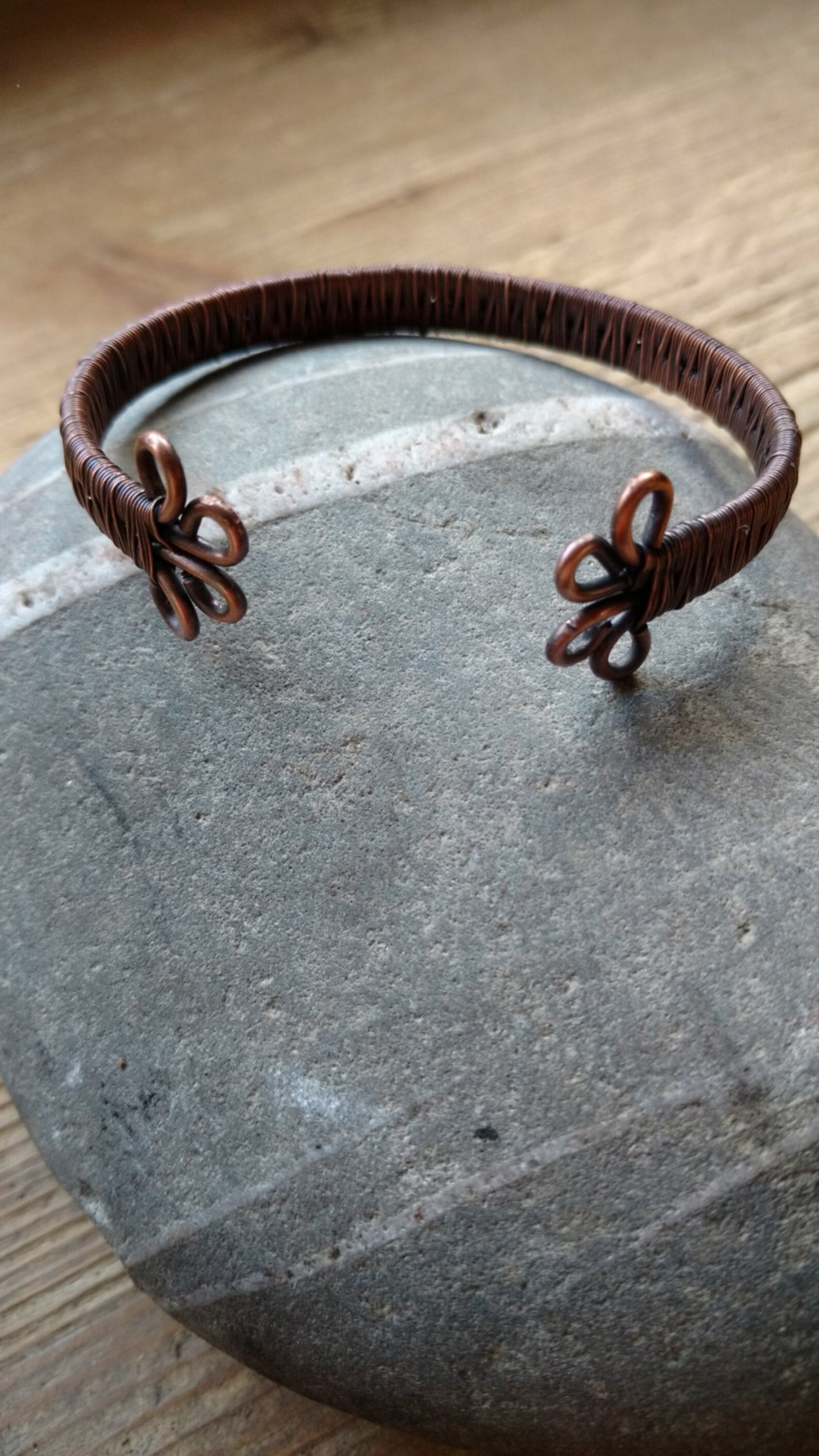 Copper Wire Woven Bangle / Bracelet Copper Bangle 7th - Etsy