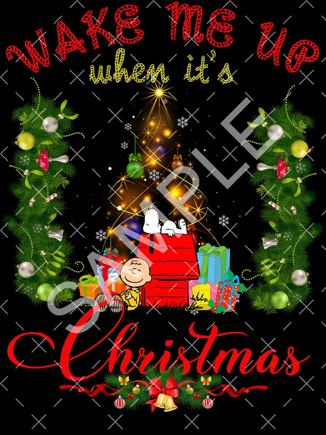 Charlie Brow Peanuts Christmas Group Png Waterslide - Etsy