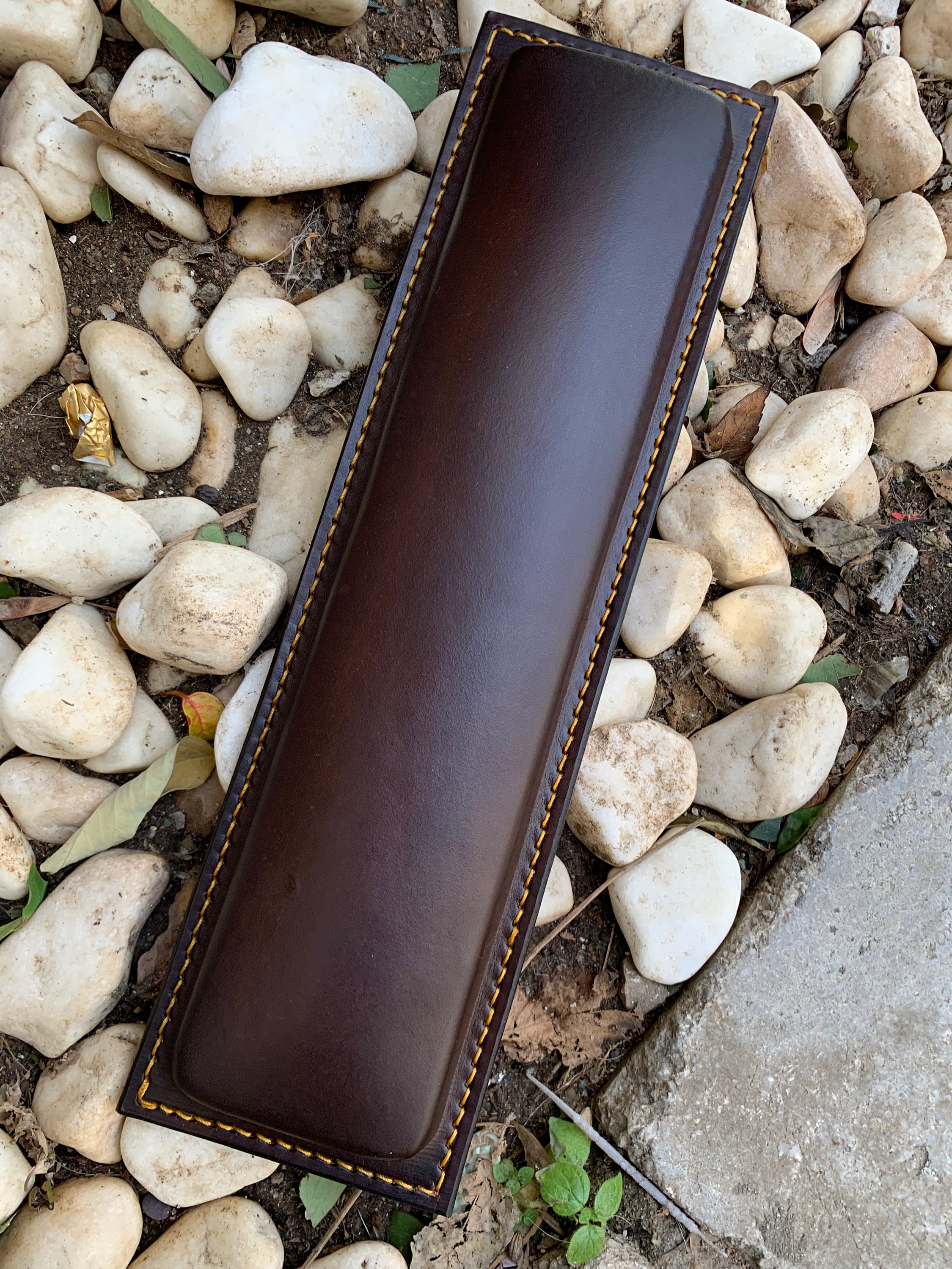 Handmade Leather Ergonomic Wrist Rest Support for Extended - Etsy