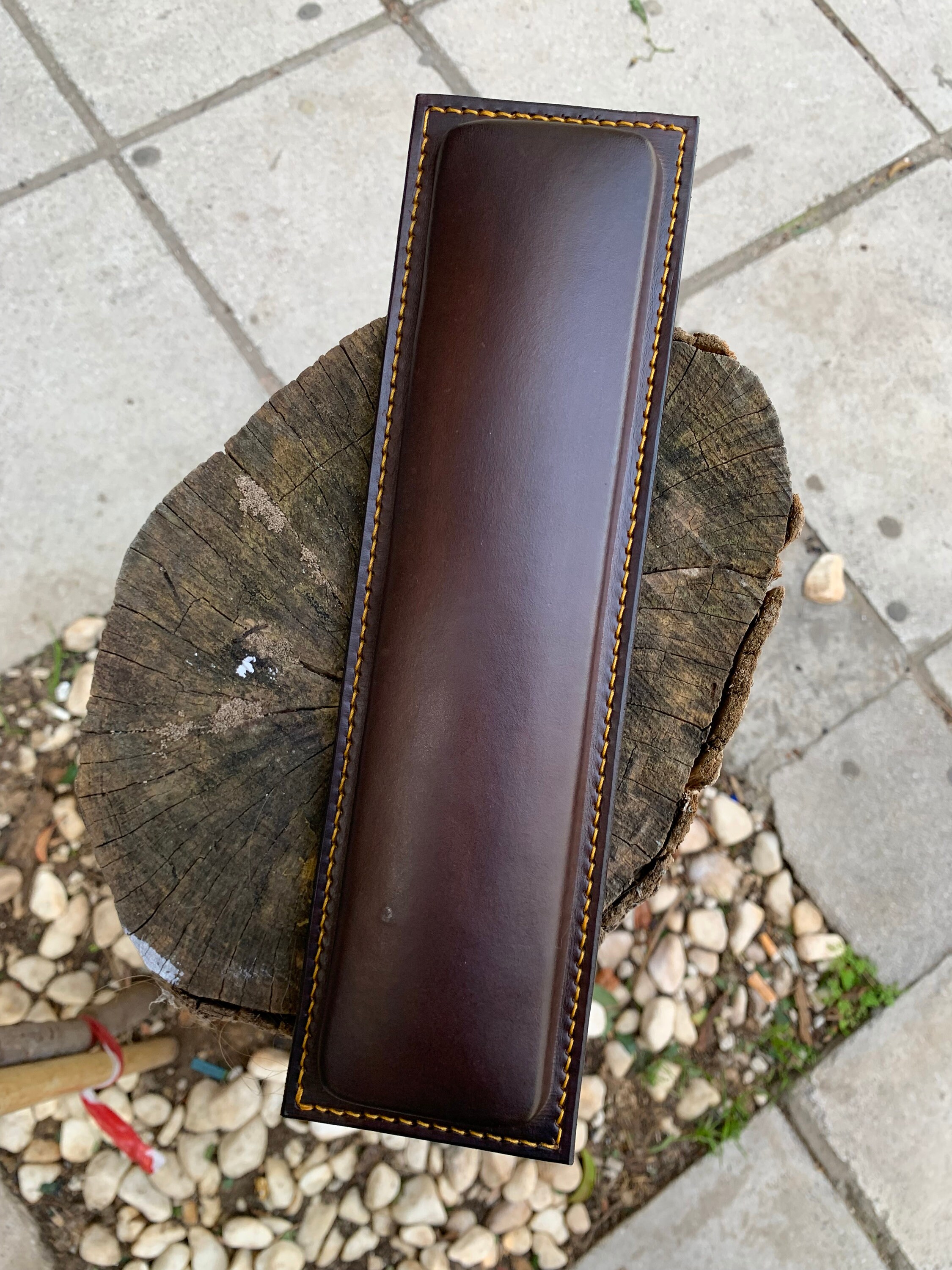 Handmade Leather Ergonomic Wrist Rest Support for Extended - Etsy