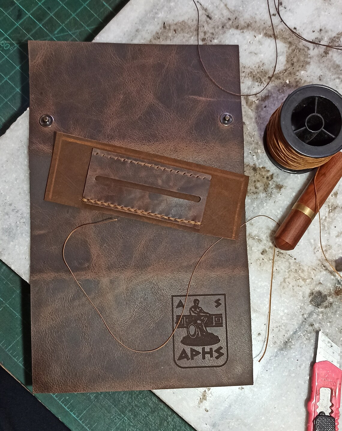 Handmade Brown Leather TOBACCO POUCH Snuff Bag Rolling - Etsy