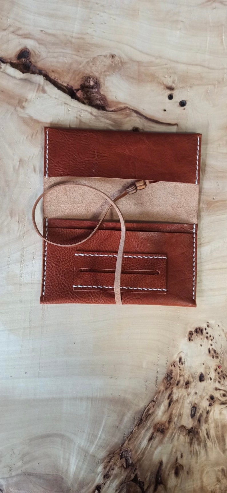 Handmade Leather Rolling TOBACCO POUCH Snuff Bag Smoker - Etsy