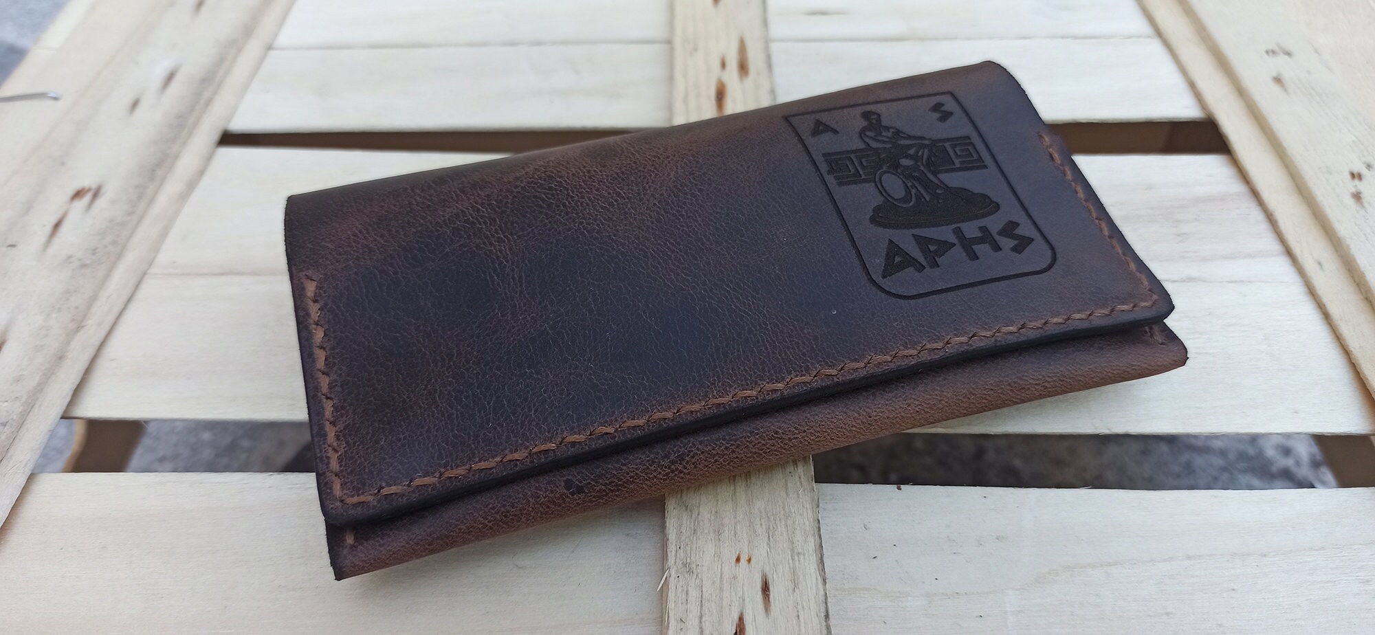 Handmade Brown Leather TOBACCO POUCH Snuff Bag Rolling - Etsy