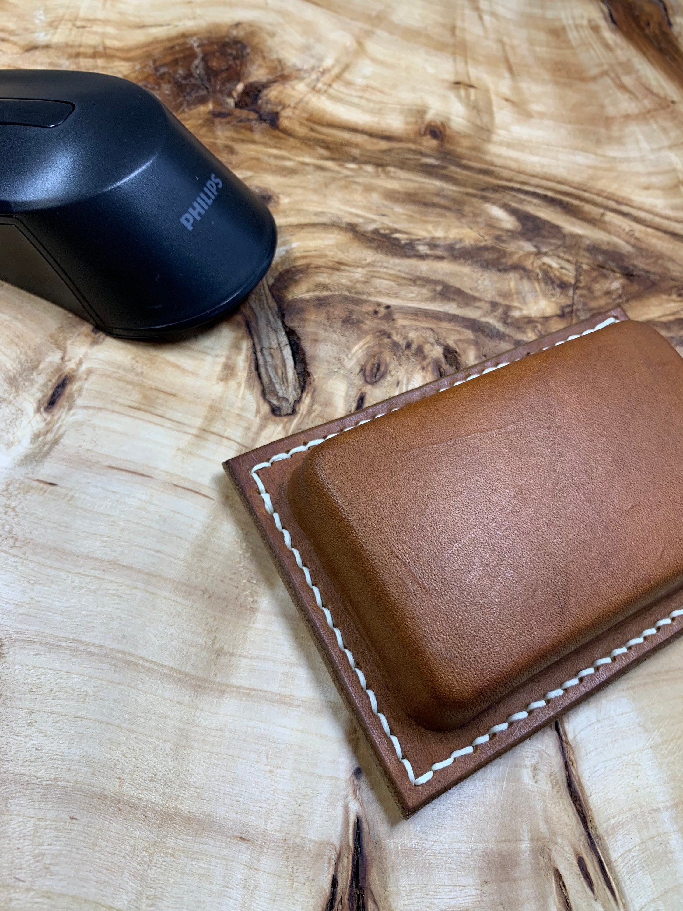 Mouse Wrist Rest Handcrafted Mouse Pad Leather Wrist Rest - Etsy