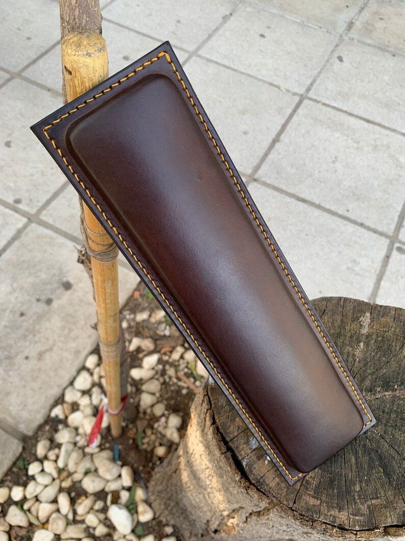 Handmade Leather Ergonomic Wrist Rest Support for Extended - Etsy