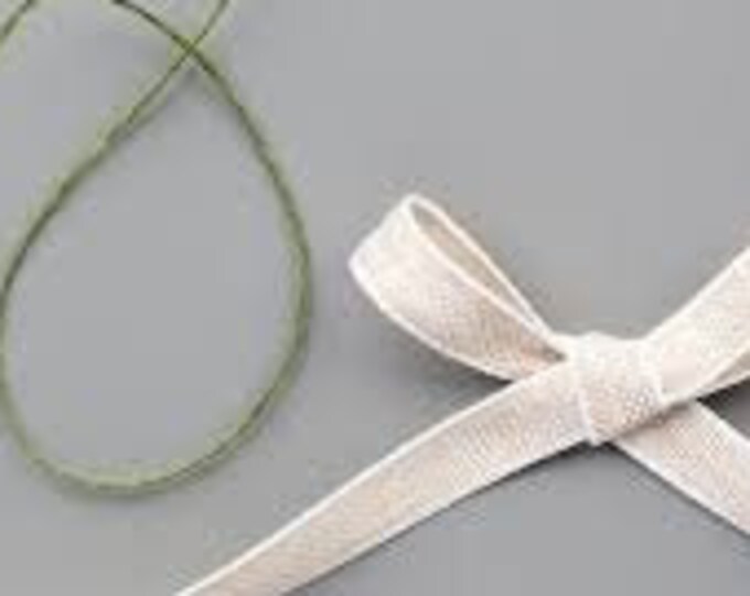 MAGNOLIA LANE Ribbon Combo Stampin' Up! 1 Yard Each 2 Yds Total Linen ...