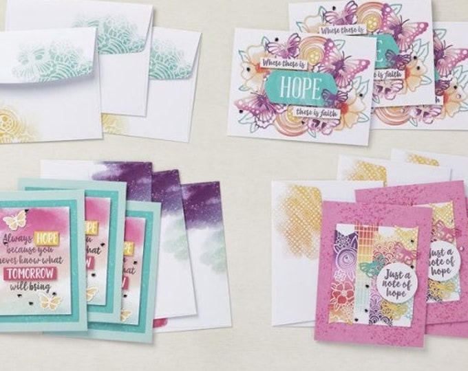 Paper Pumpkin Kit Aug 2021 HOPE BOX Kit Hope Courage Tomorrow ...