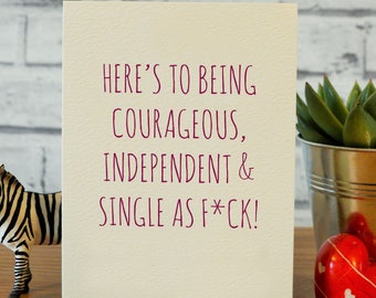 Break up card | Etsy