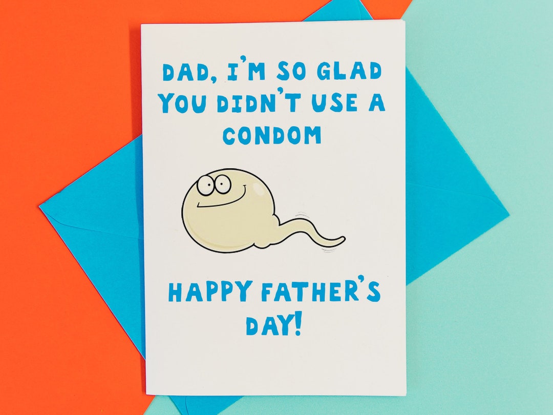 Rude Father's Day Card, Funny Father's Day Card, Cheeky Father's Day ...