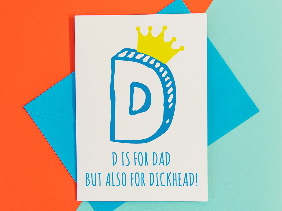 Rude Father's Day Card, Funny Fathers Day Cards, Cheeky Father's Day ...