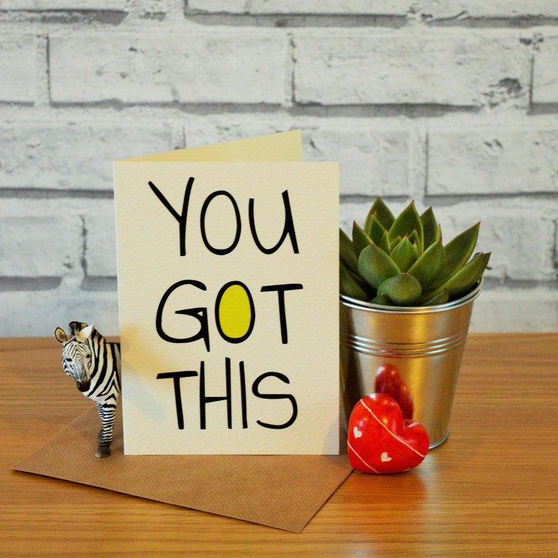 Funny good luck card good luck card funny good luck cards | Etsy