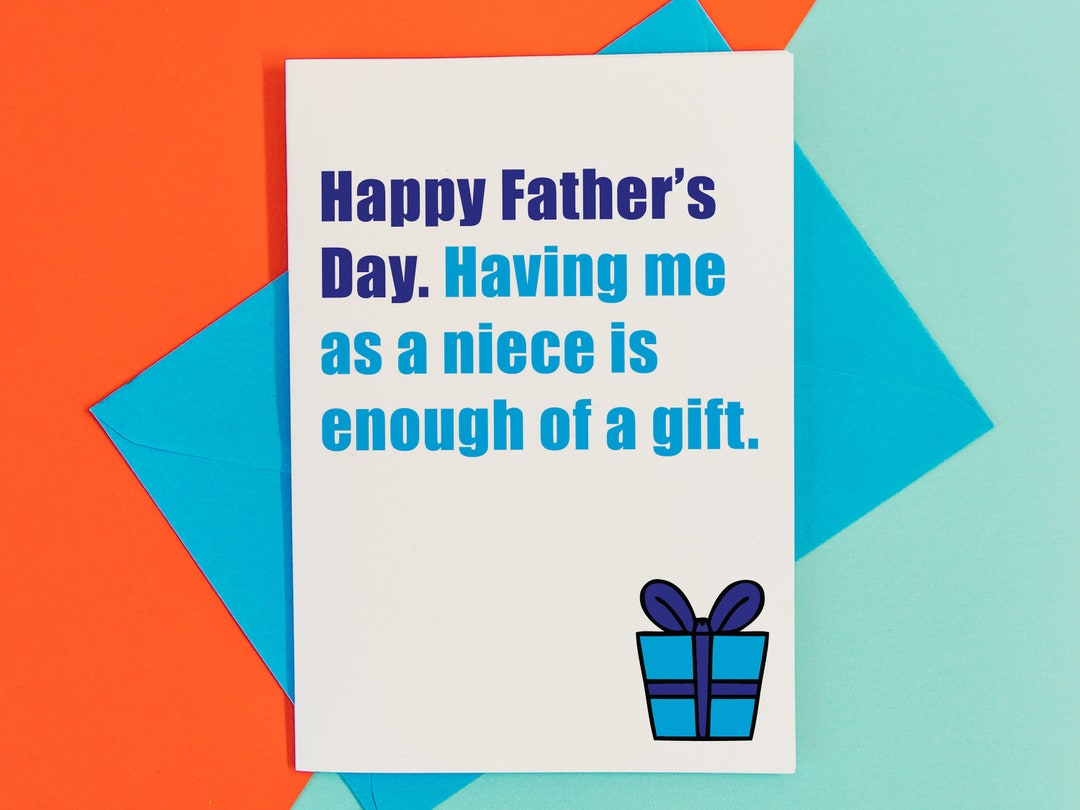 Uncle Father's Day Card Uncle, Funny Father's Day Card for Uncle From ...