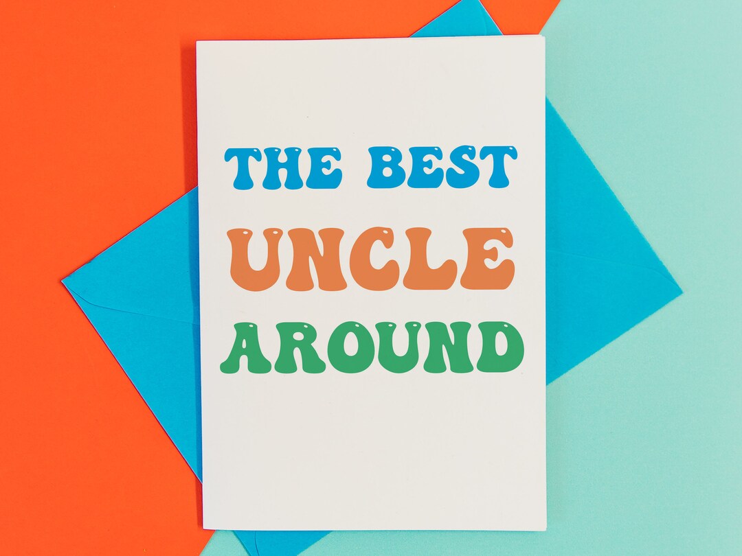 Uncle Father's Day Card, Funny Father's Day Card for Uncle, Uncle ...