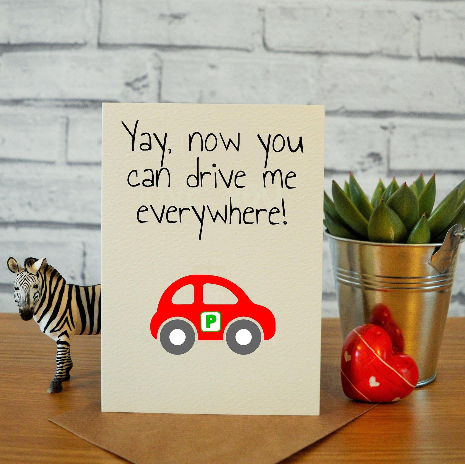 Passed driving test card passed your driving test card funny | Etsy